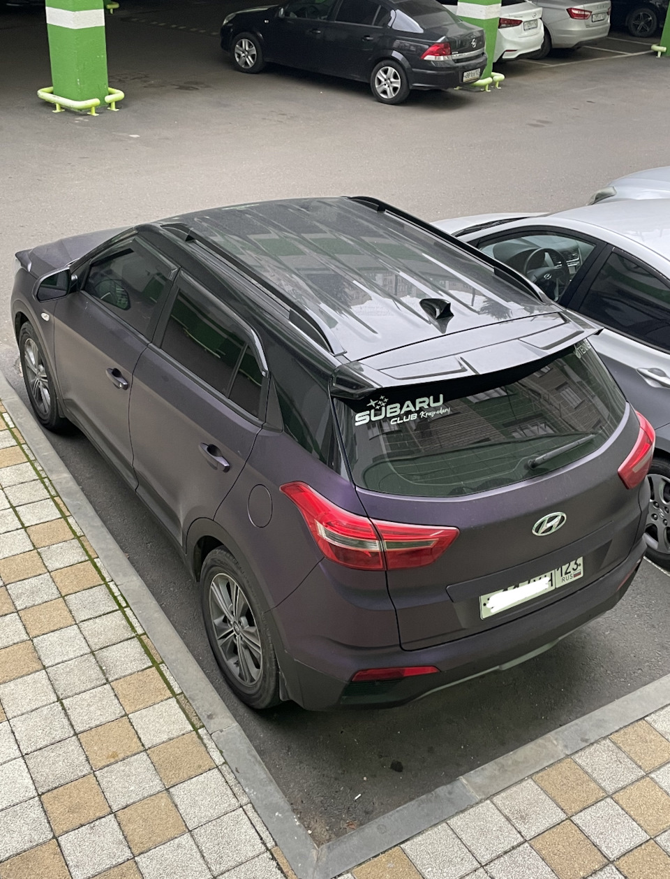 Спойлер Hyundai Creta (2016-2020), купить с доставкой в Москве в ...